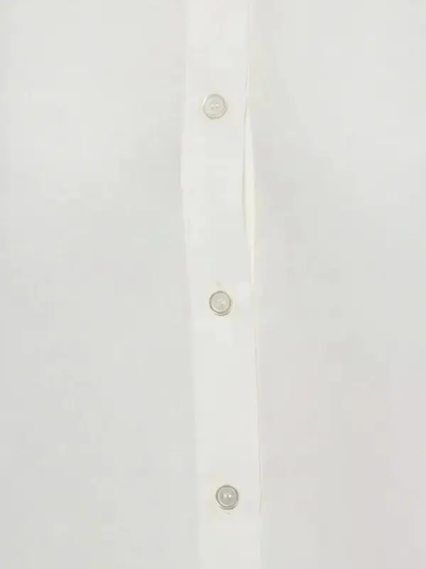 Alexander McQueen Paneled Crepe Button-up Shirt
