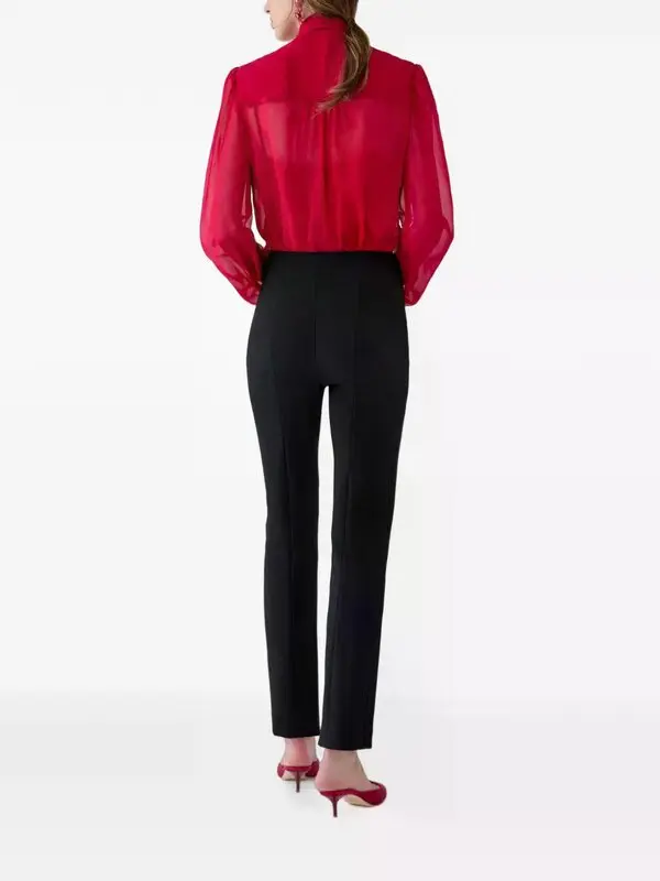 Carolina Herrera Pleated Detail Blouse