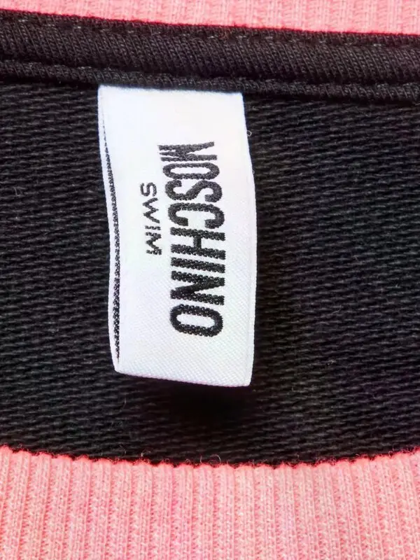 Moschino Print Crewneck Sweatshirt