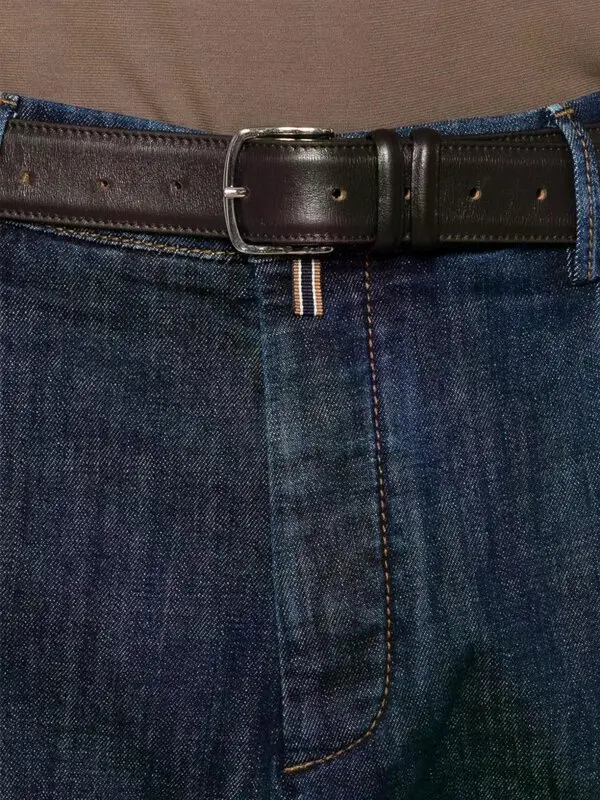 Jacob Cohen Pleated Straight-leg Jeans