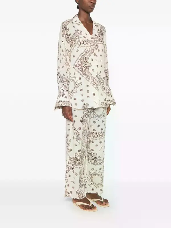VENUJA Paisley Print Shirt