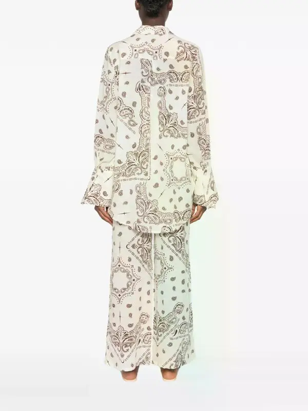 VENUJA Paisley Print Shirt