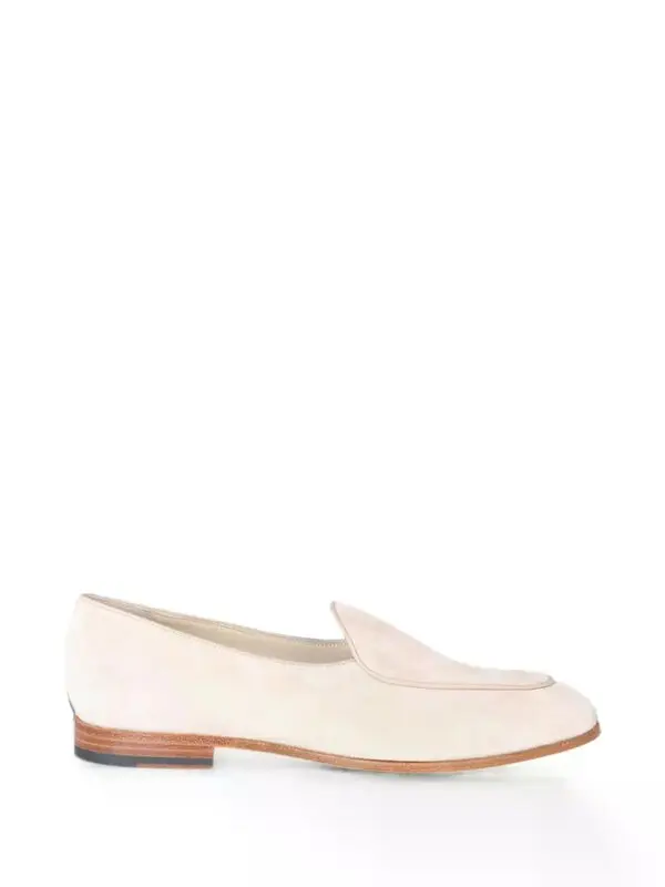 Eleventy Suede Slip-on Loafers