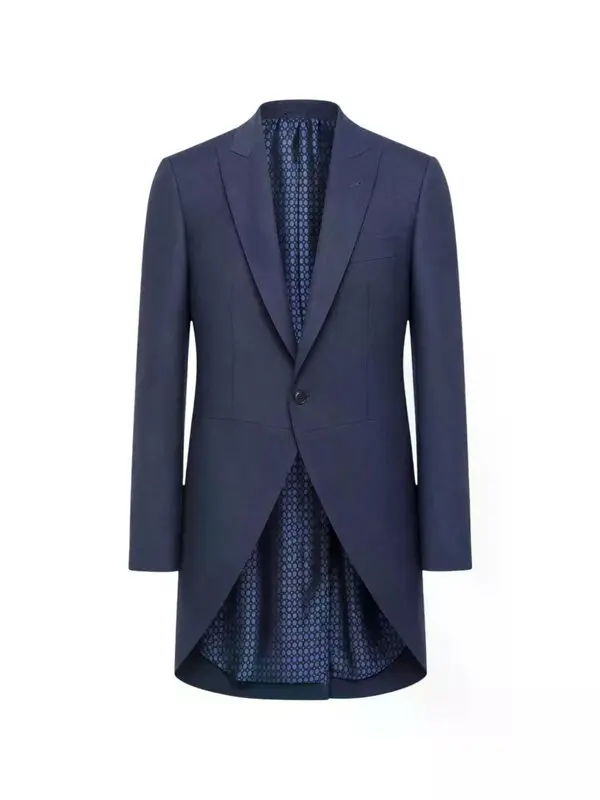RAMON SANJURJO Peak-lapels Tailored Single Breasted Suit