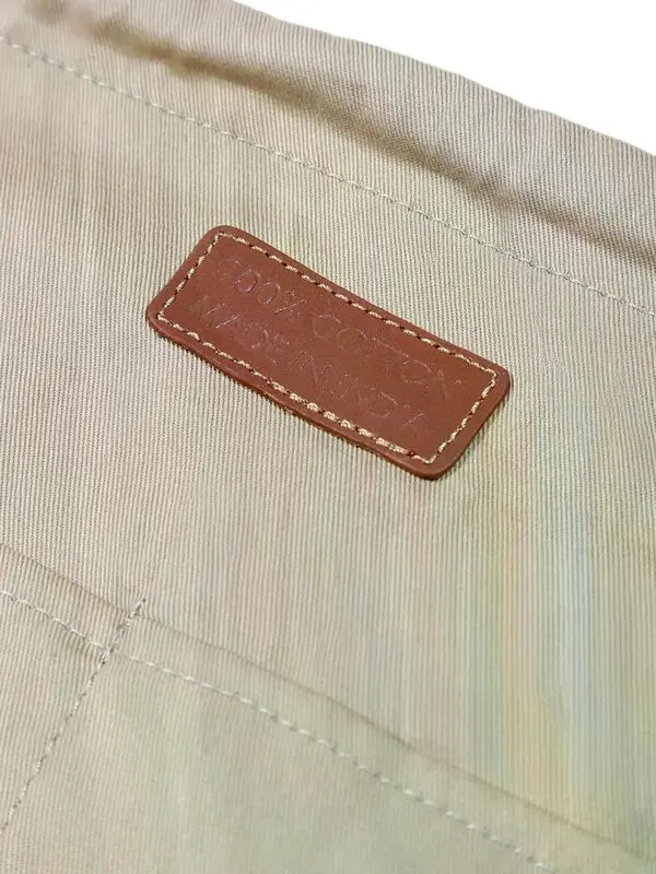 Dragon Diffusion Cotton Drawstring Clutch Bag - Neutrals