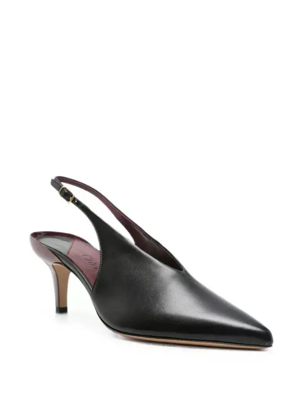 Chloé Slingback Pointed-toe Heeled Pumps