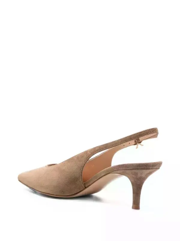 GIANVITO ROSSI Pointed-toe Slingback Pumps