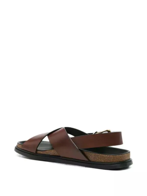 THE ROW Crossover Strap Buckle-fastening Sandals