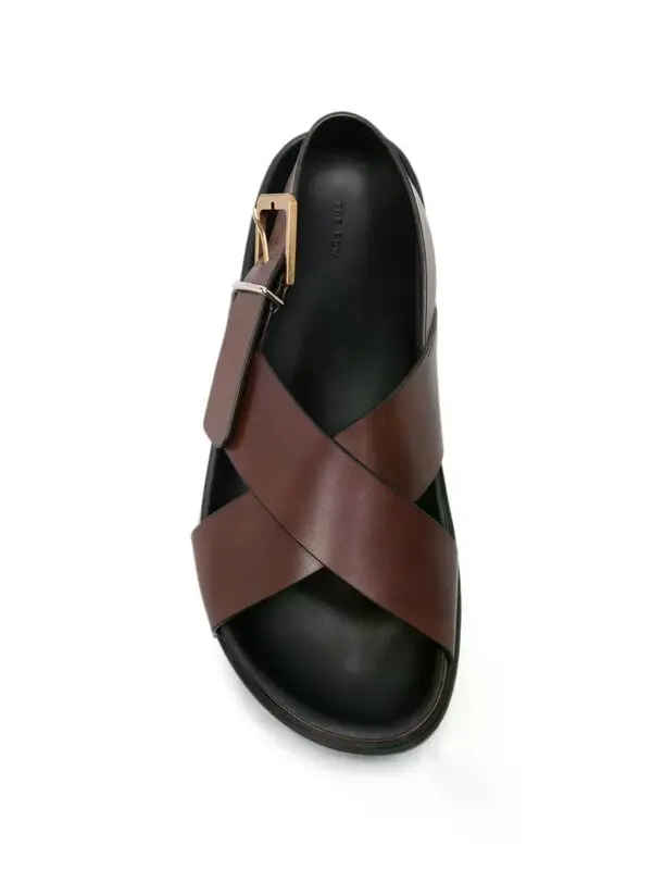 THE ROW Crossover Strap Buckle-fastening Sandals