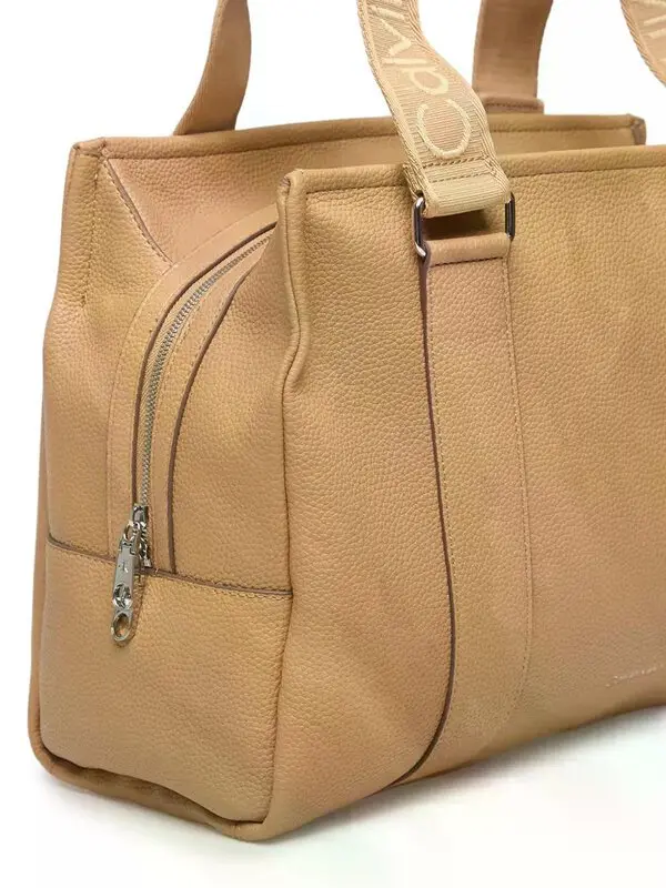 Calvin Klein Strap Pebbled-effect Tote Bag