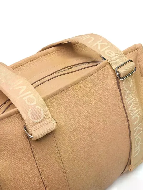 Calvin Klein Strap Pebbled-effect Tote Bag