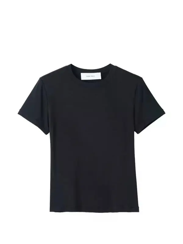 IVORY PARIS Short Sleeve T-shirt - Black