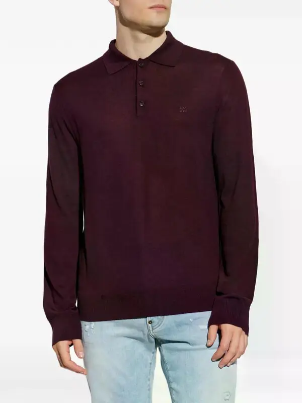 Dsquared2 Button-up Polo Sweater