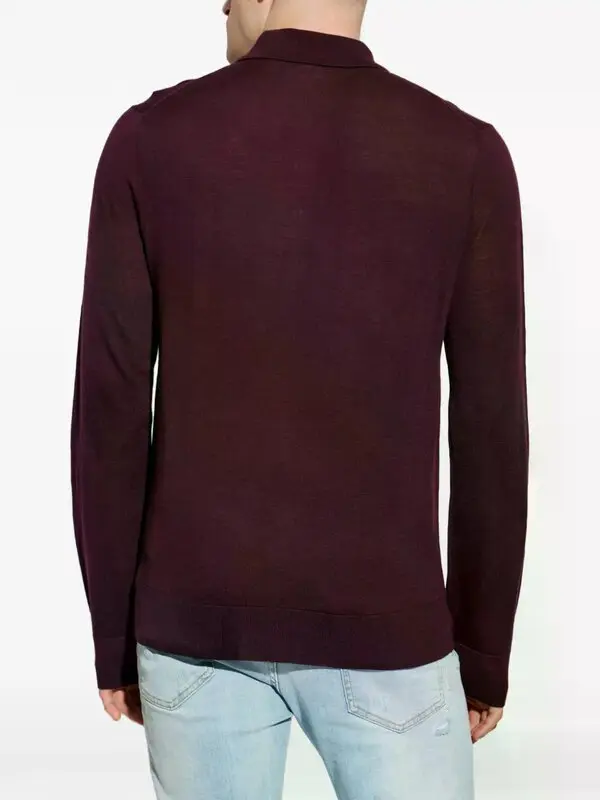 Dsquared2 Button-up Polo Sweater