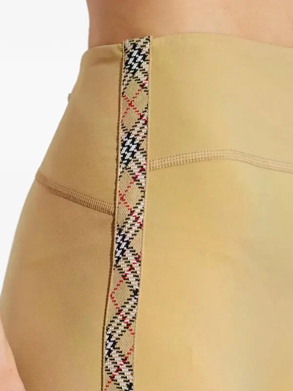 Burberry Check-trim Leggings