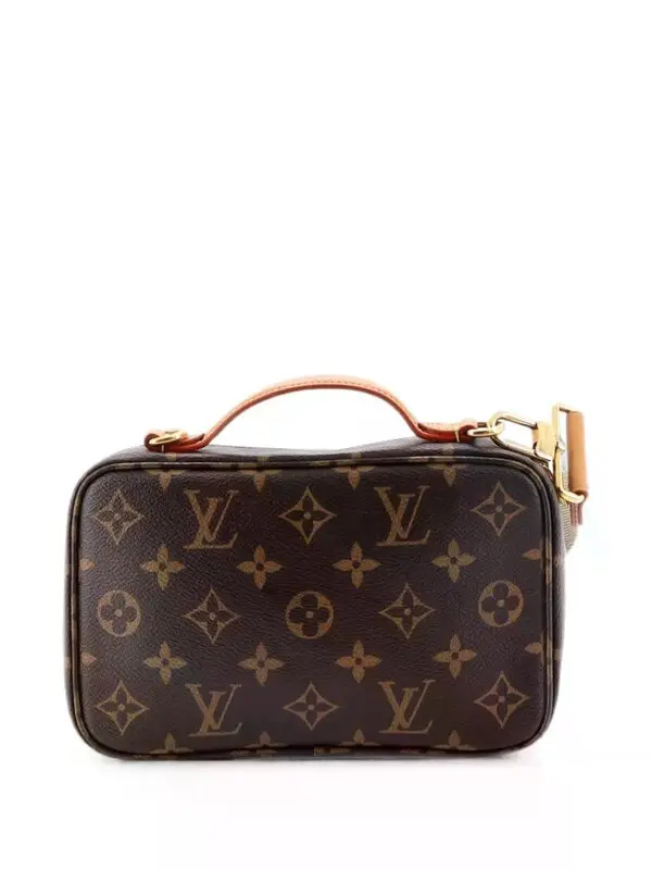 LOUIS VUITTON Utility Monogram Canvas Crossbody Bag - Brown