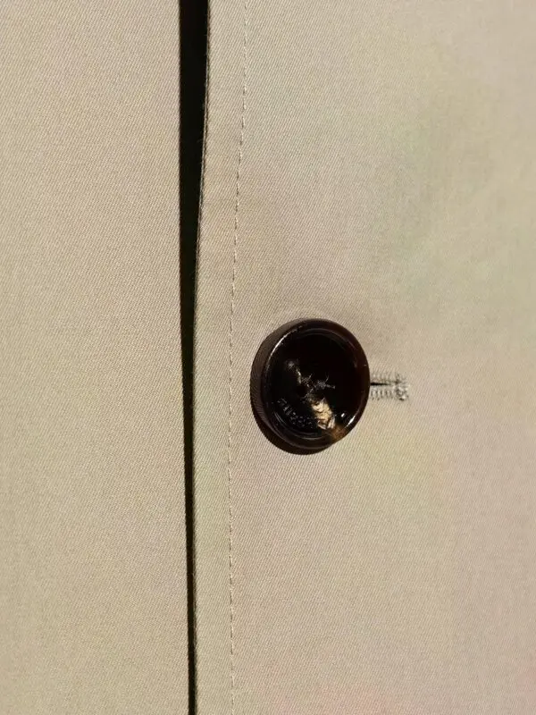 Burberry Meadowbank Single-breasted Cotton Coat