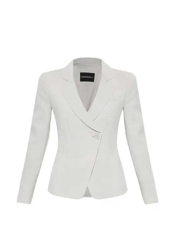 Emporio Armani Asymmetric Single-breasted Blazer
