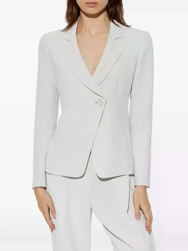 Emporio Armani Asymmetric Single-breasted Blazer