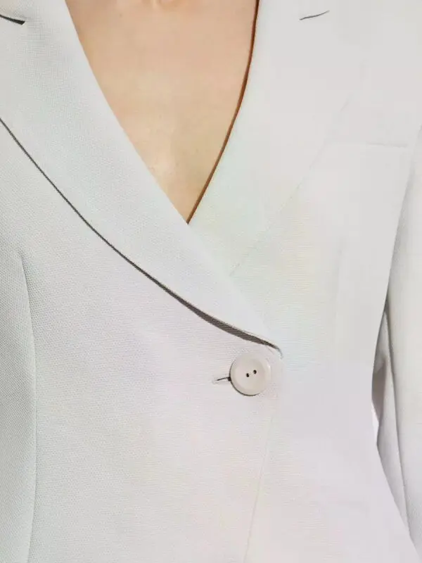 Emporio Armani Asymmetric Single-breasted Blazer
