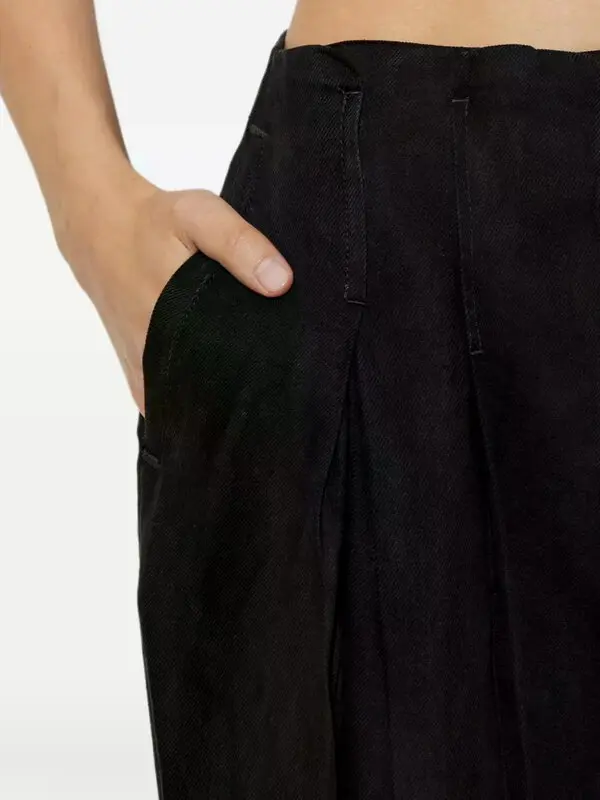 IRO PARIS Pleated Detail Wide-leg Trousers