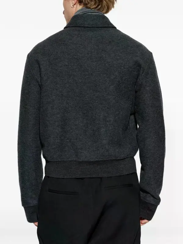 JIL SANDER Zip-up Bomber Jacket