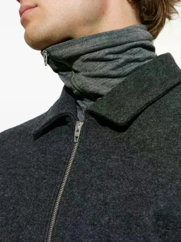 JIL SANDER Zip-up Bomber Jacket