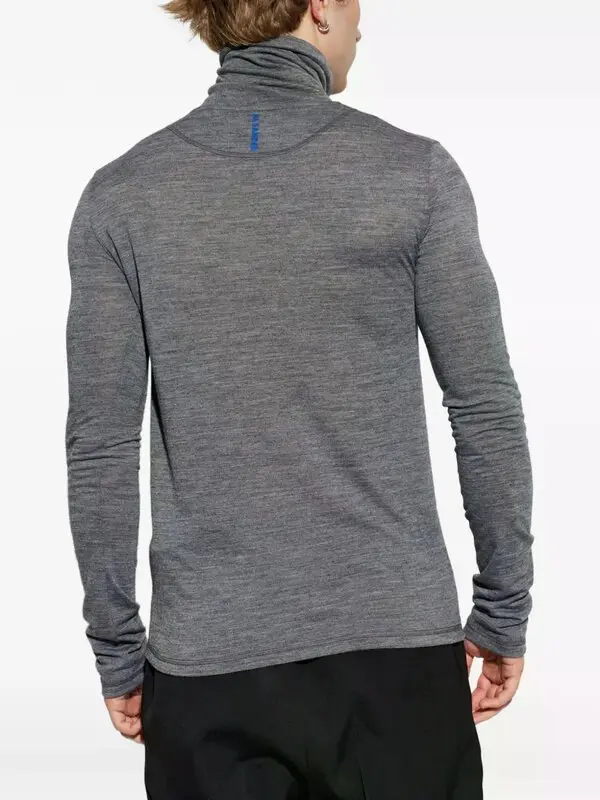 JIL SANDER Quarter-zip Long Sleeve Sweater