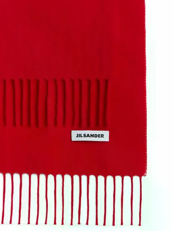 JIL SANDER Slim Wool Scarf