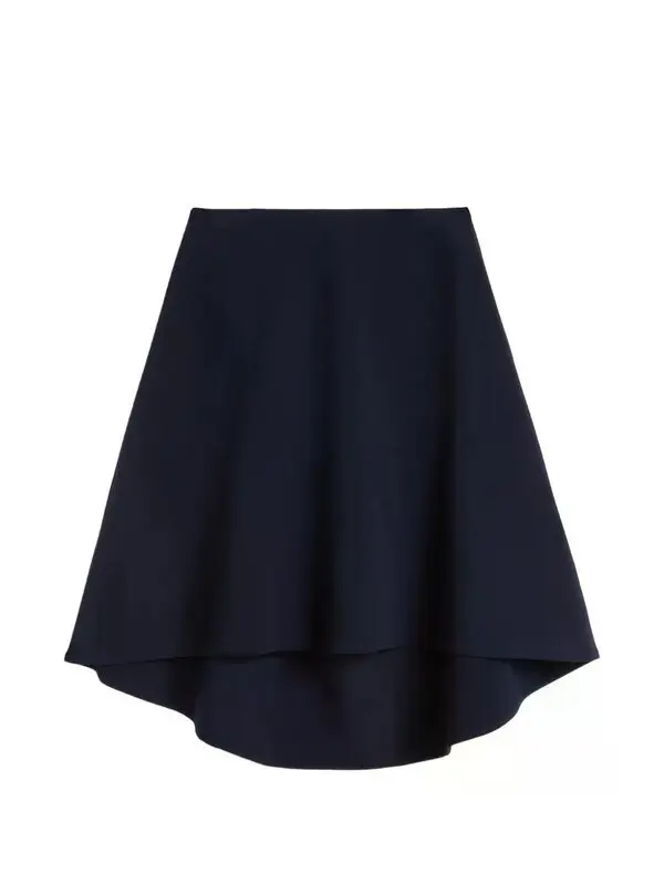 JIL SANDER Asymmetric Midi Skirt