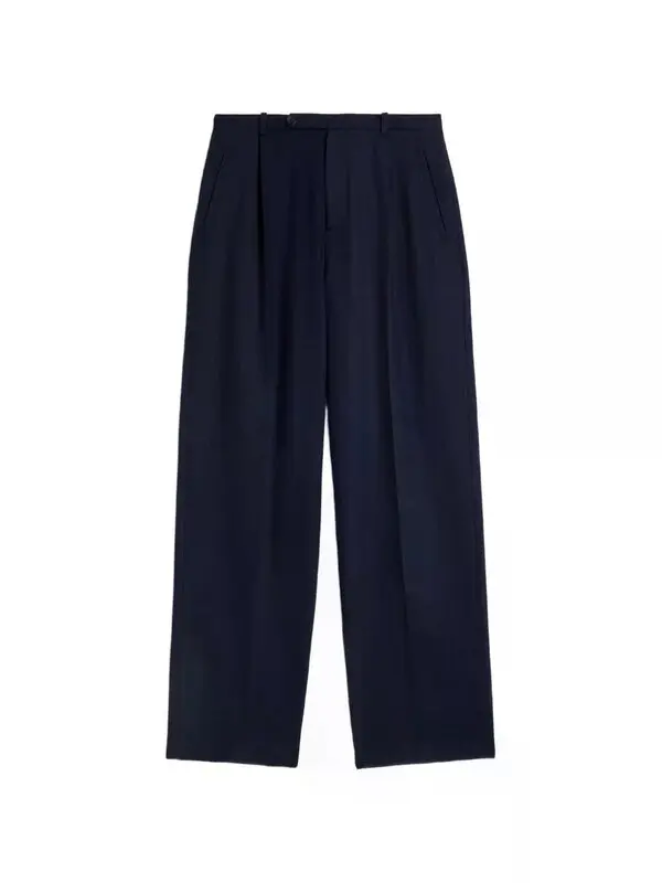 JIL SANDER Wool Flannel Trousers