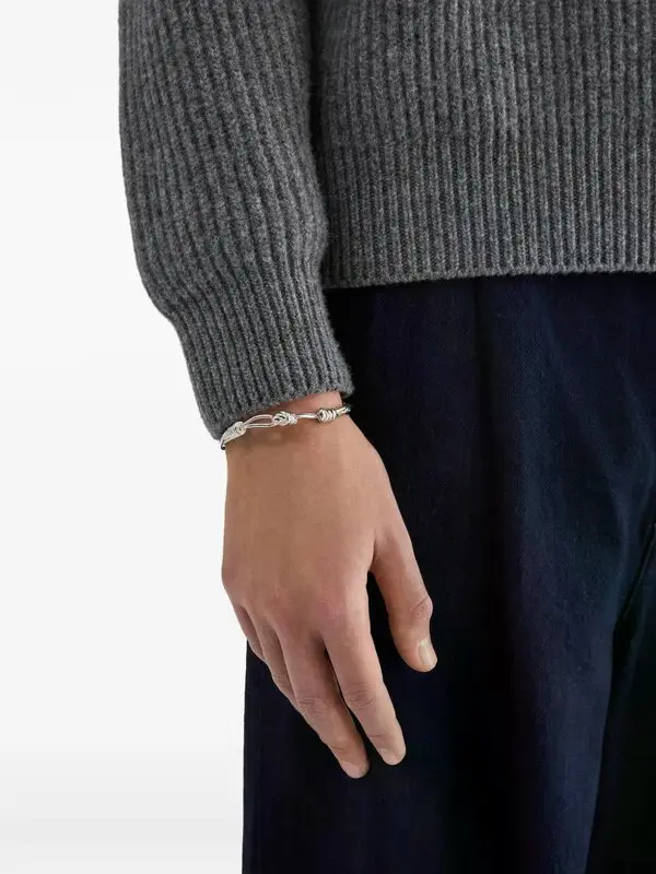 JIL SANDER Tone Tangle Bracelet