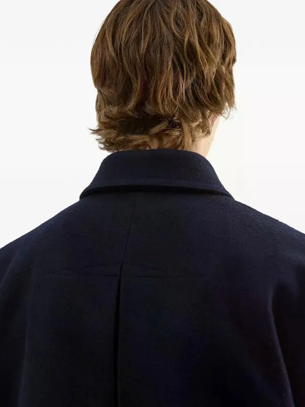 JIL SANDER Single-breasted Wool Coat