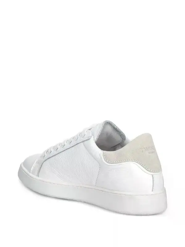TWINSET Panelled Leather Sneakers