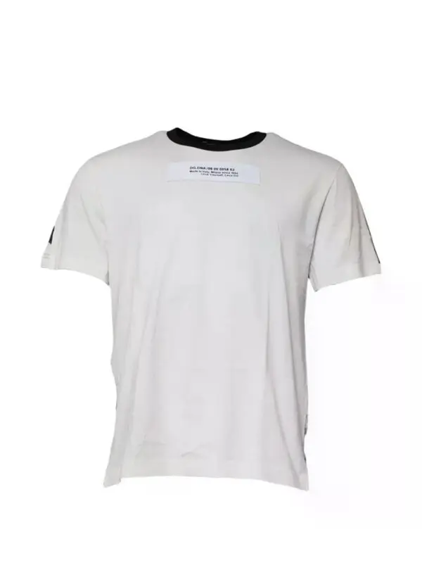 Dolce & Gabbana Logo-patch Camouflage-print T-shirt