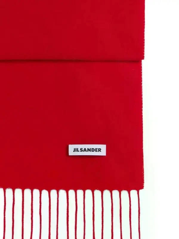 JIL SANDER Slim Wool Scarf