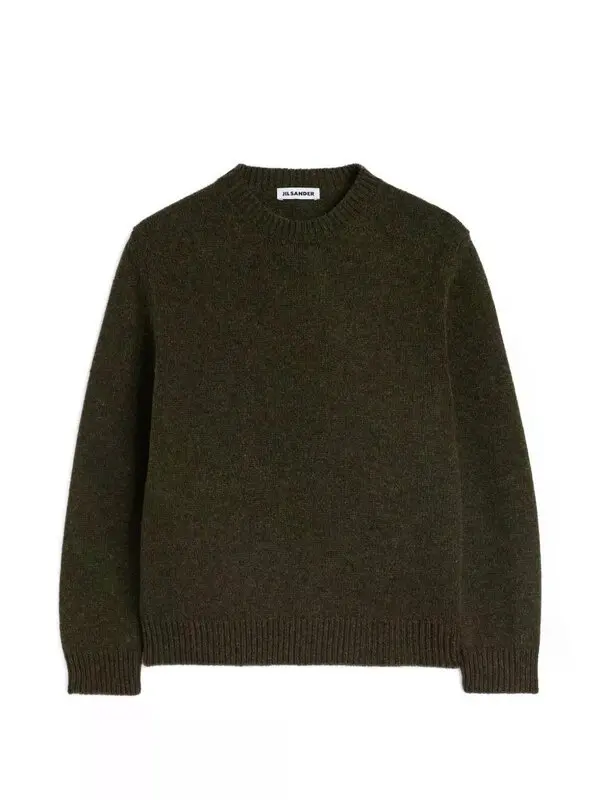 JIL SANDER Crew Neck Wool Sweater