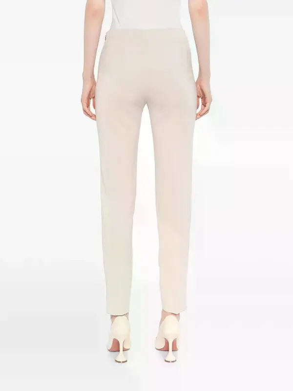 Antonio Berardi Cream White Split Cuff Trousers