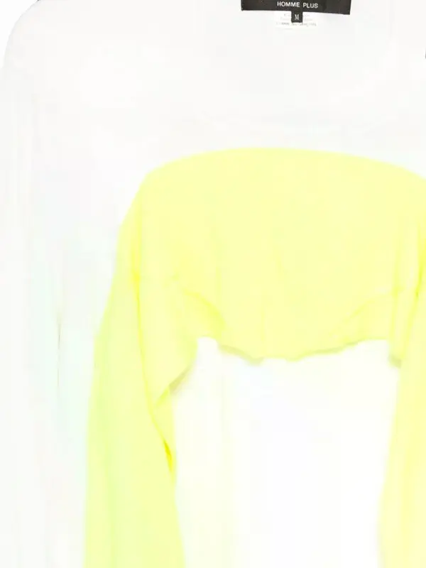 Comme Des Garçons Layered Panel Sweater