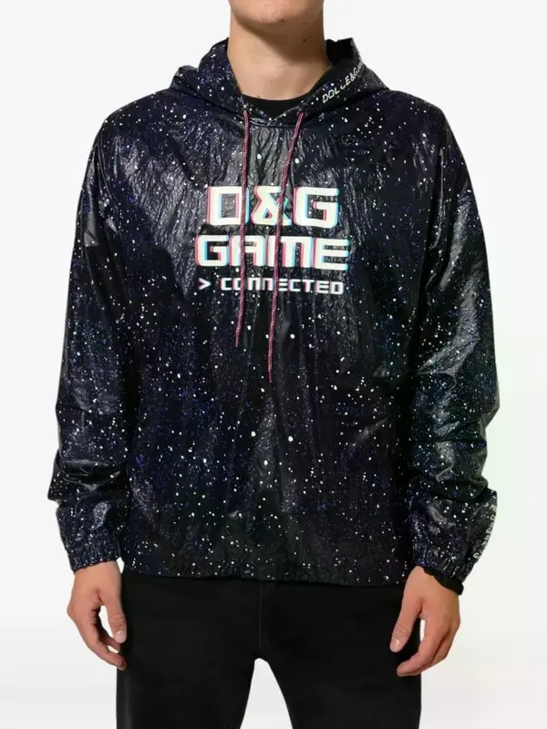 Dolce & Gabbana Splatter Print Hoodie