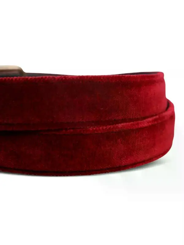 Dolce & Gabbana Velvet Buckle Belt