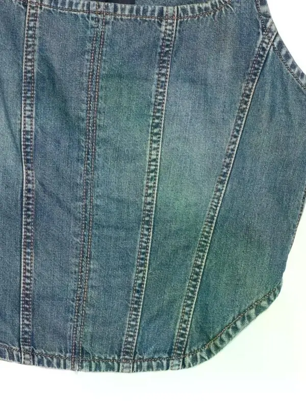 JUUN.J Panelled Denim Top