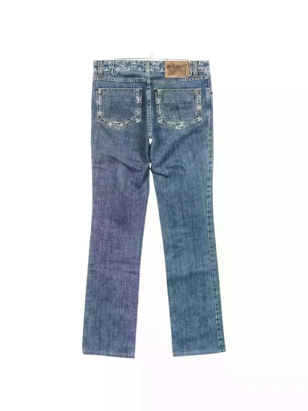 LOUIS VUITTON Monogram Straight-leg Jeans