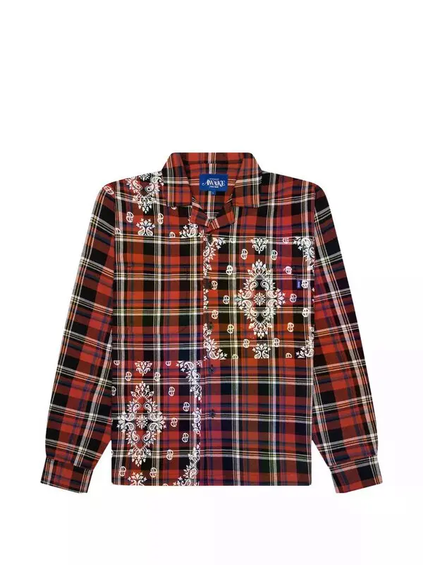 AWAKE NY Checked-print Shirt