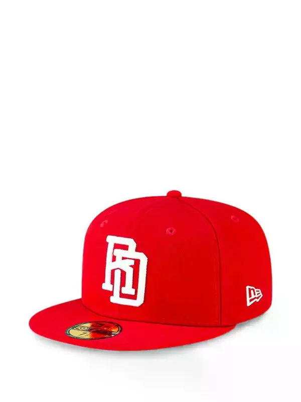 New Era 59fifty Dominican Republic Fitted Baseball Cap - Red