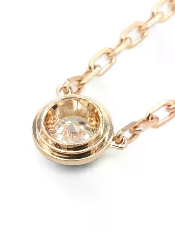 Cartier 18k Rose Gold Diamond Necklace