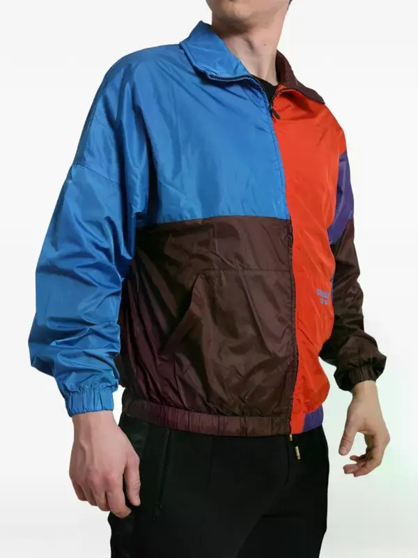 Dolce & Gabbana Colorblock Logo-embroidered Jacket