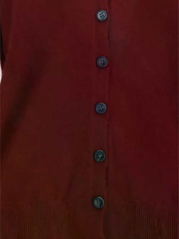 LISA YANG Jiani V-neck Cardigan - Red