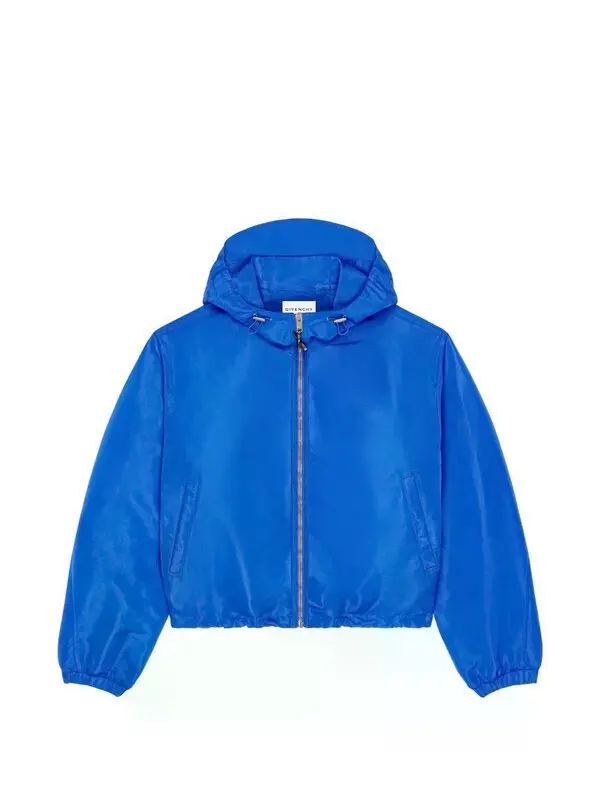 Givenchy Logo Print Hooded Jacket