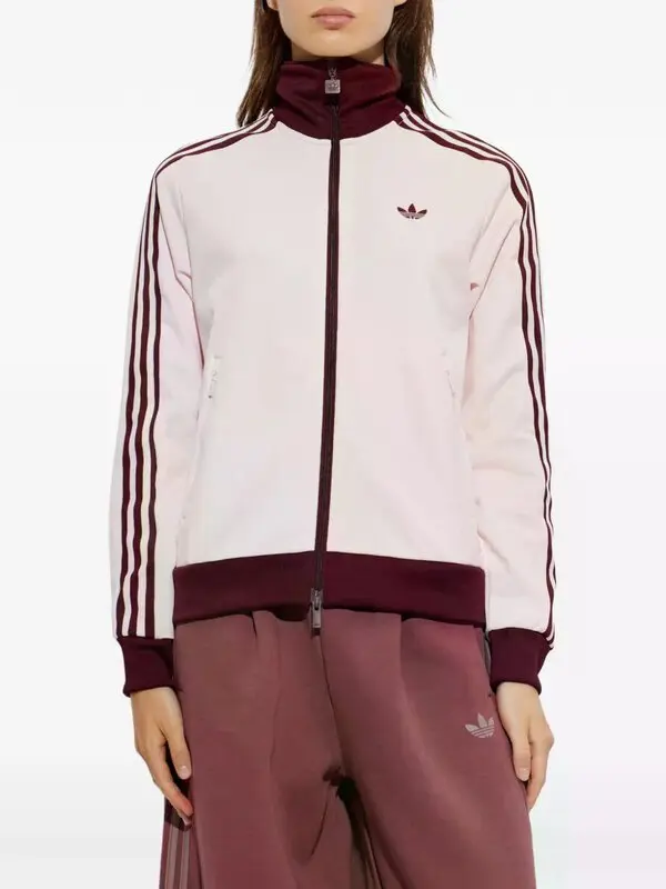 Adidas Embroidered Logo Side Stripe Track Jacket